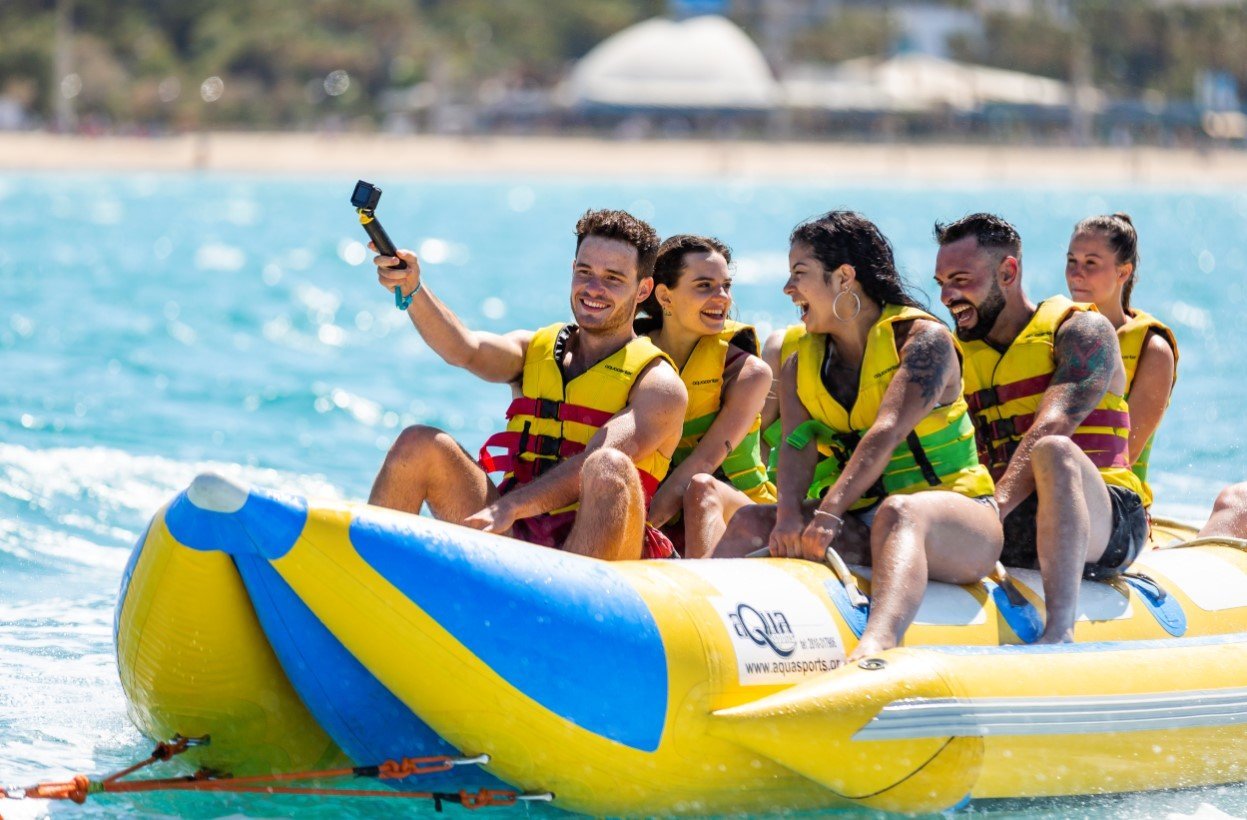 Playa de Palma: paseo en banana boat desde 14€
